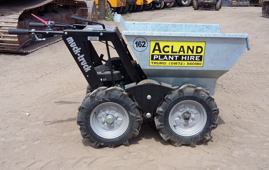 Tracked Dumper Hire Cornwall - Acland Plant
